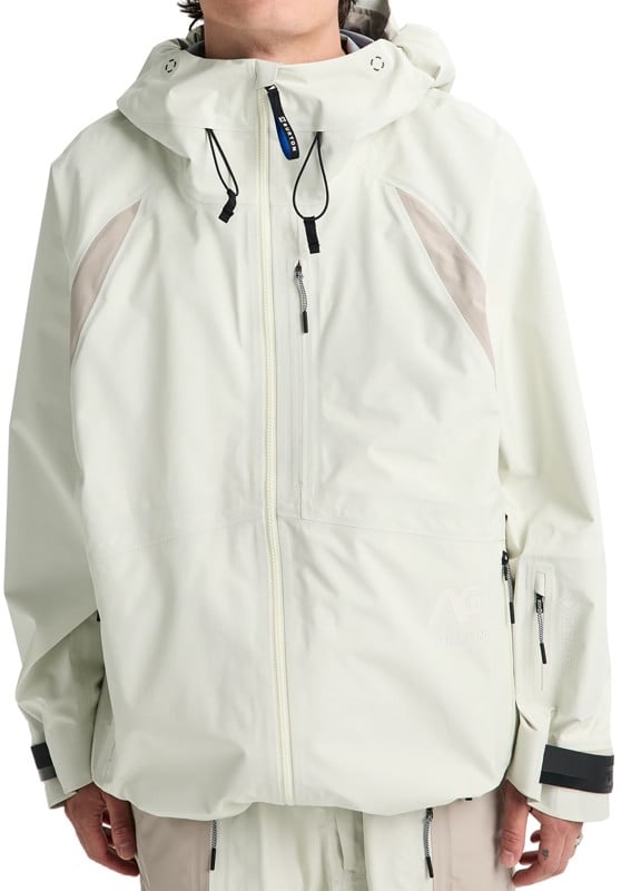 Burton AG Hardpack 3L GORE-TEX Jacket - bone white/stone grey | Tactics