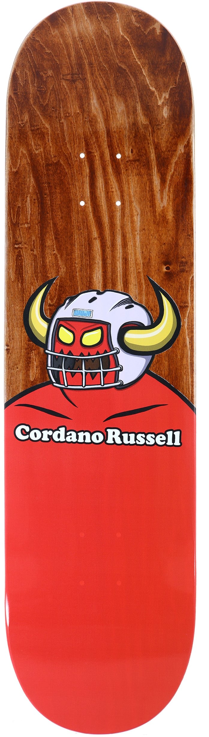Toy Machine Russell Holy Spirit 8.5 Skateboard Deck - brown stain v1 ...