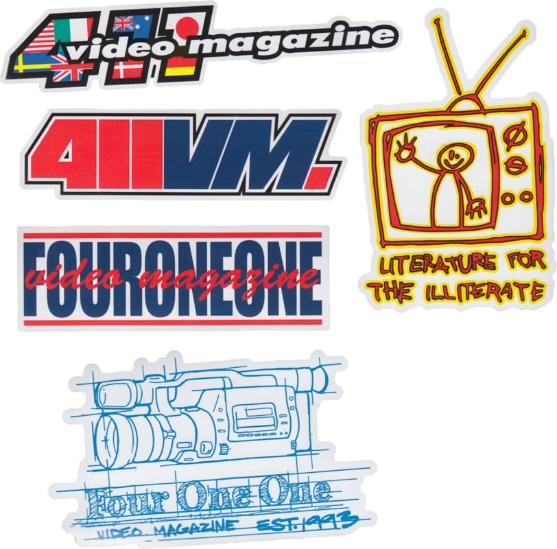 Heritage 411VM Logo Sticker Pack | Tactics